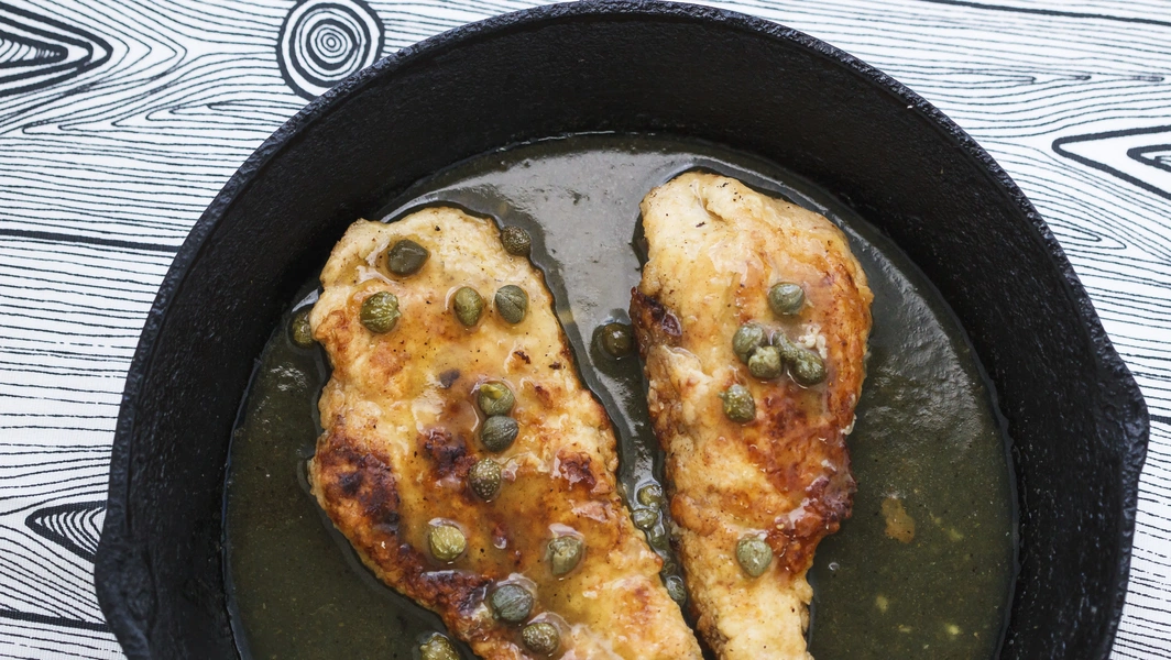 Chicken piccata made easy for weeknights