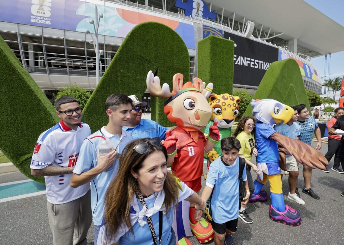 These World Cup fans brought a passion to the match in Miami. Take a look