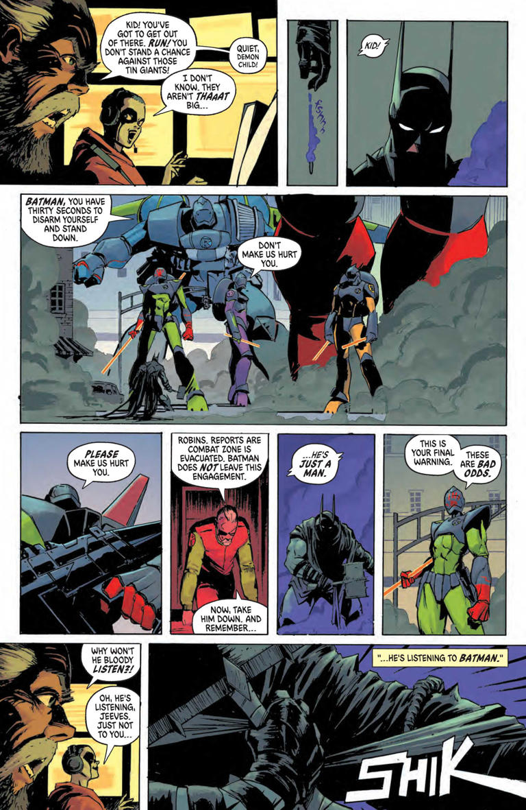 Batman vs Robin just served up the Dark Knight's most hardcore image of ...