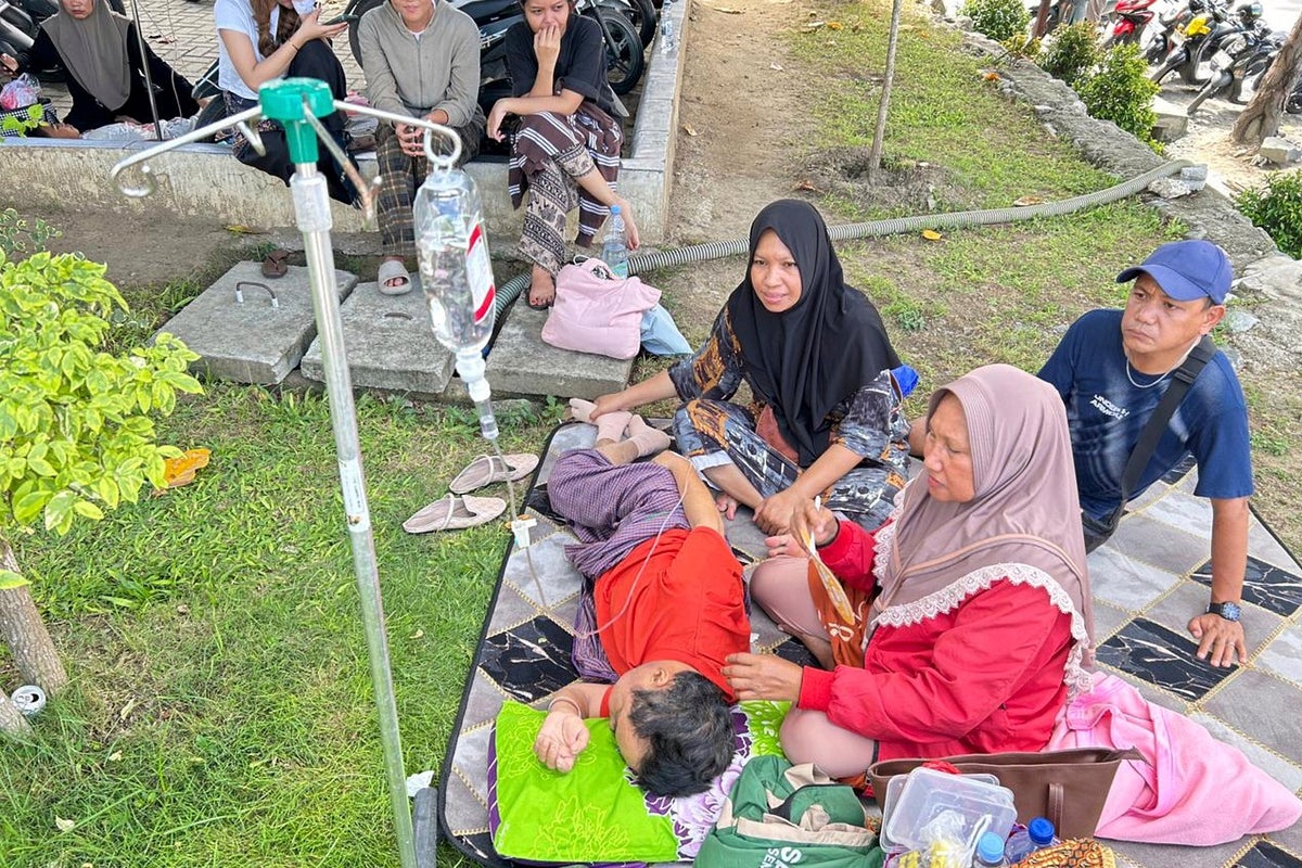 Sismo de magnitud 6,7 sacude parte de Indonesia