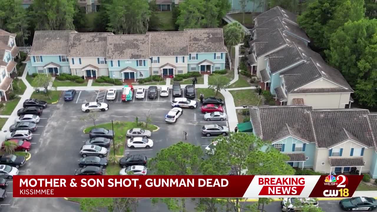 Mother and 18-year-old son shot at Kissimmee apartment complex, sheriff ...