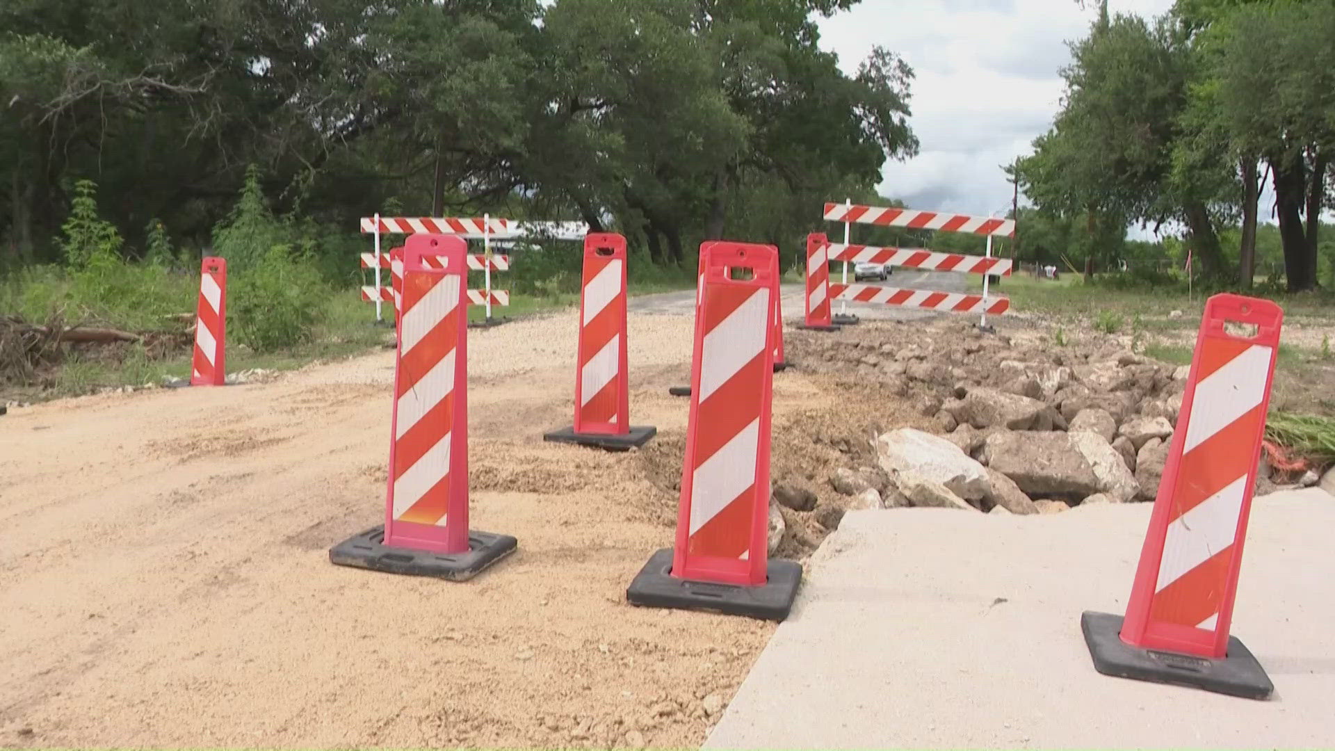 Washed-out bridge frustrates Sandy Creek neighbors