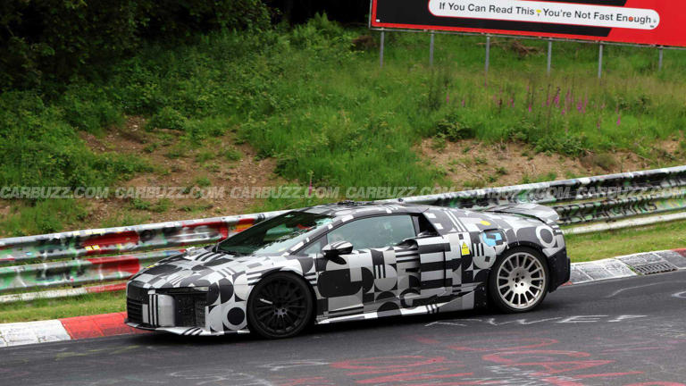 Audi's new R8 replacement is already slicing and dicing the Nurburgring ...