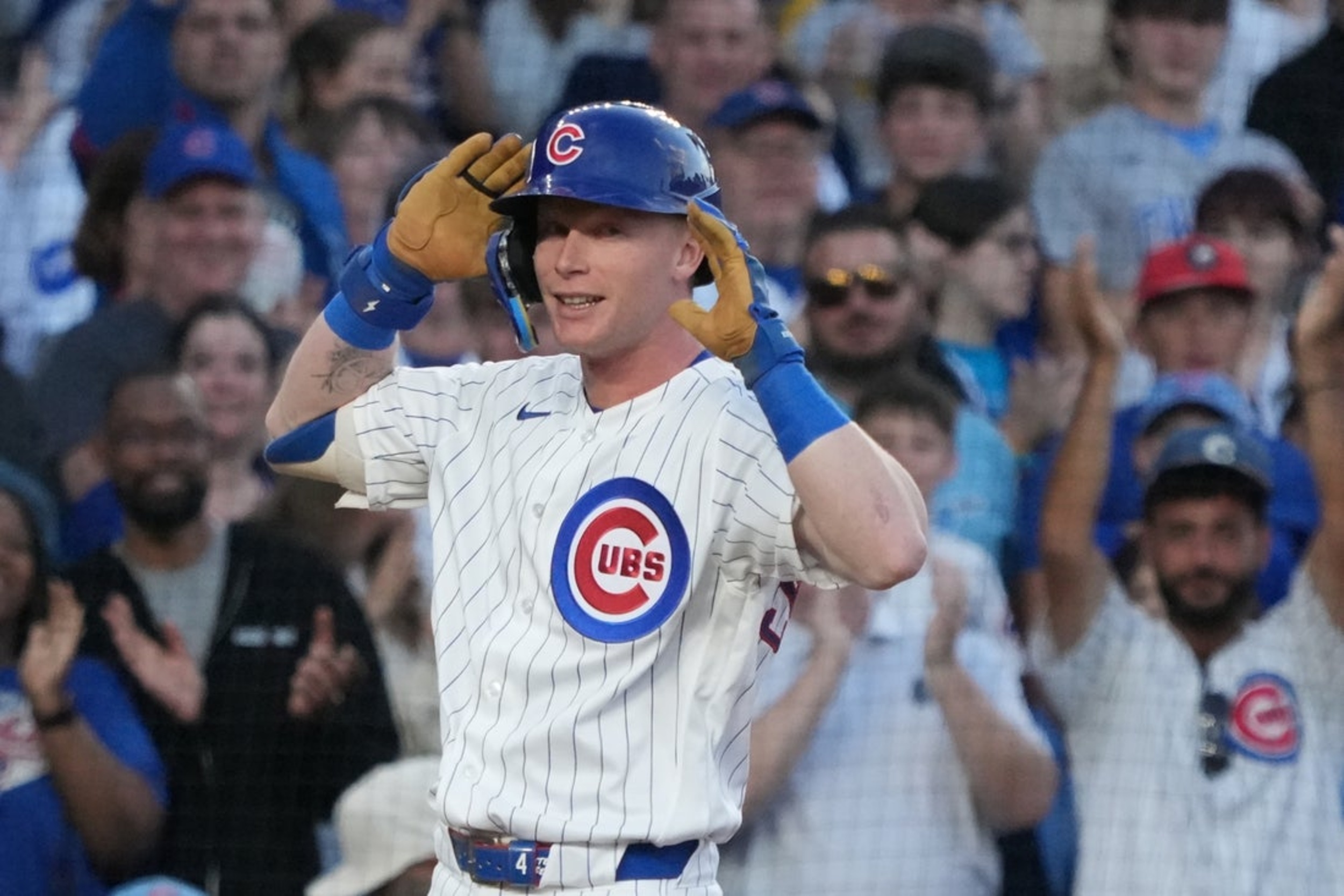 Pete Crow-Armstrong's cycle helps Cubs rally for win over Rockies