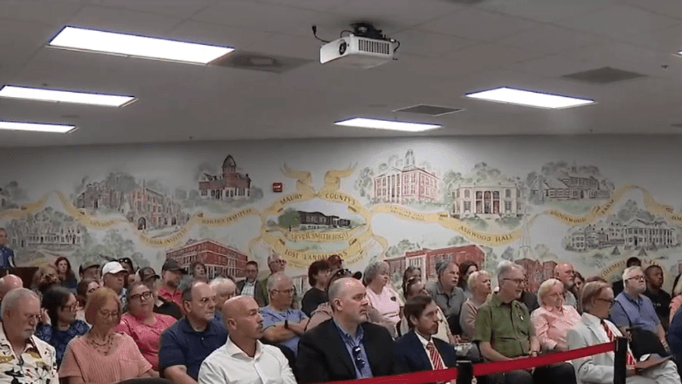 Crosswaters Reserve proposal rejected by Maury County Commission