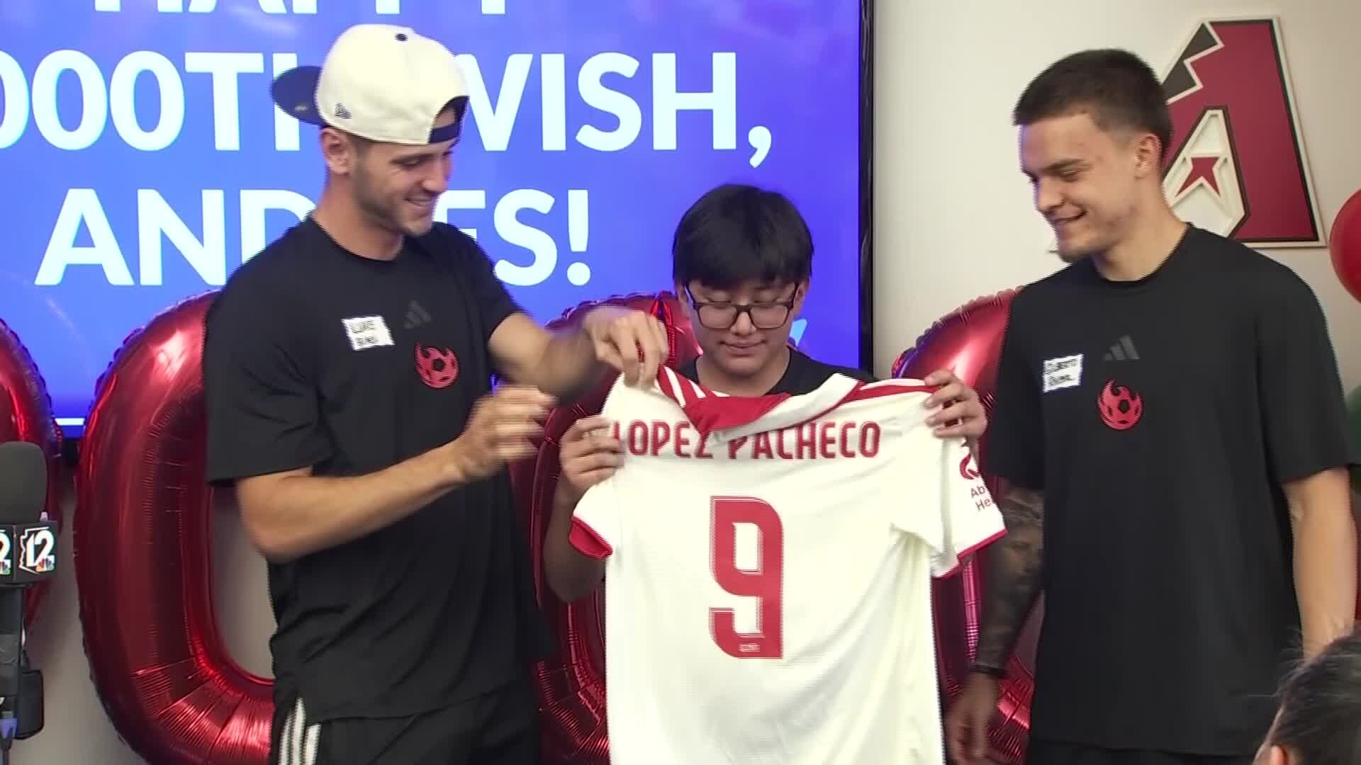 Make-A-Wish Arizona grants soccer fan’s wish to see World Cup match