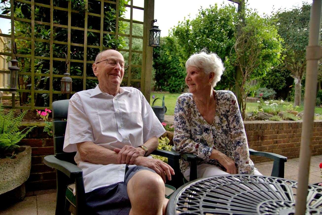 Sittingbourne couple celebrate platinum wedding anniversary after 70 ...
