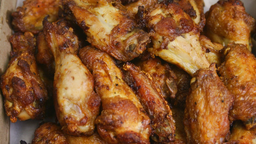 Comparing chicken wing cooking methods