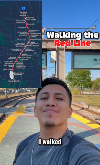 Walking Houston red line ultimate city tour adventure