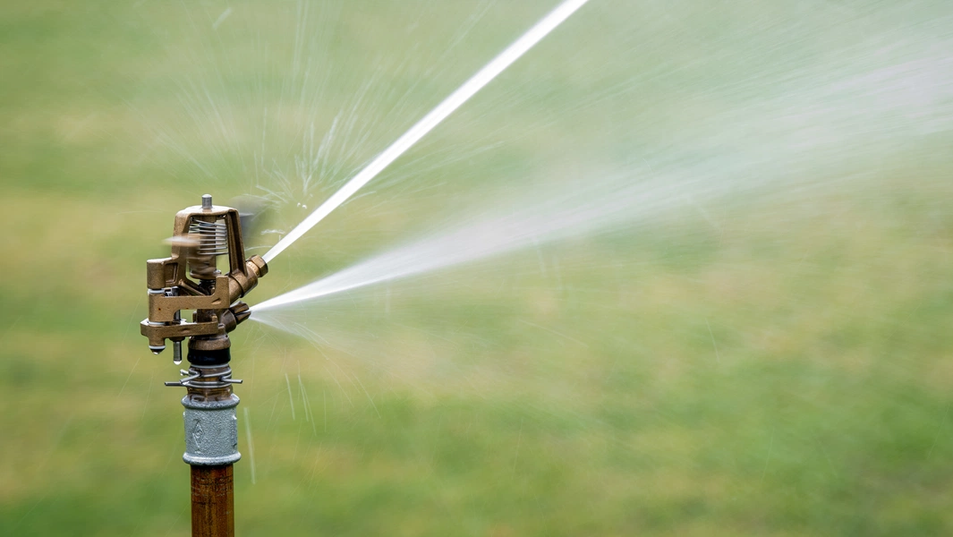 Optimize sprinkler systems for efficiency and savings