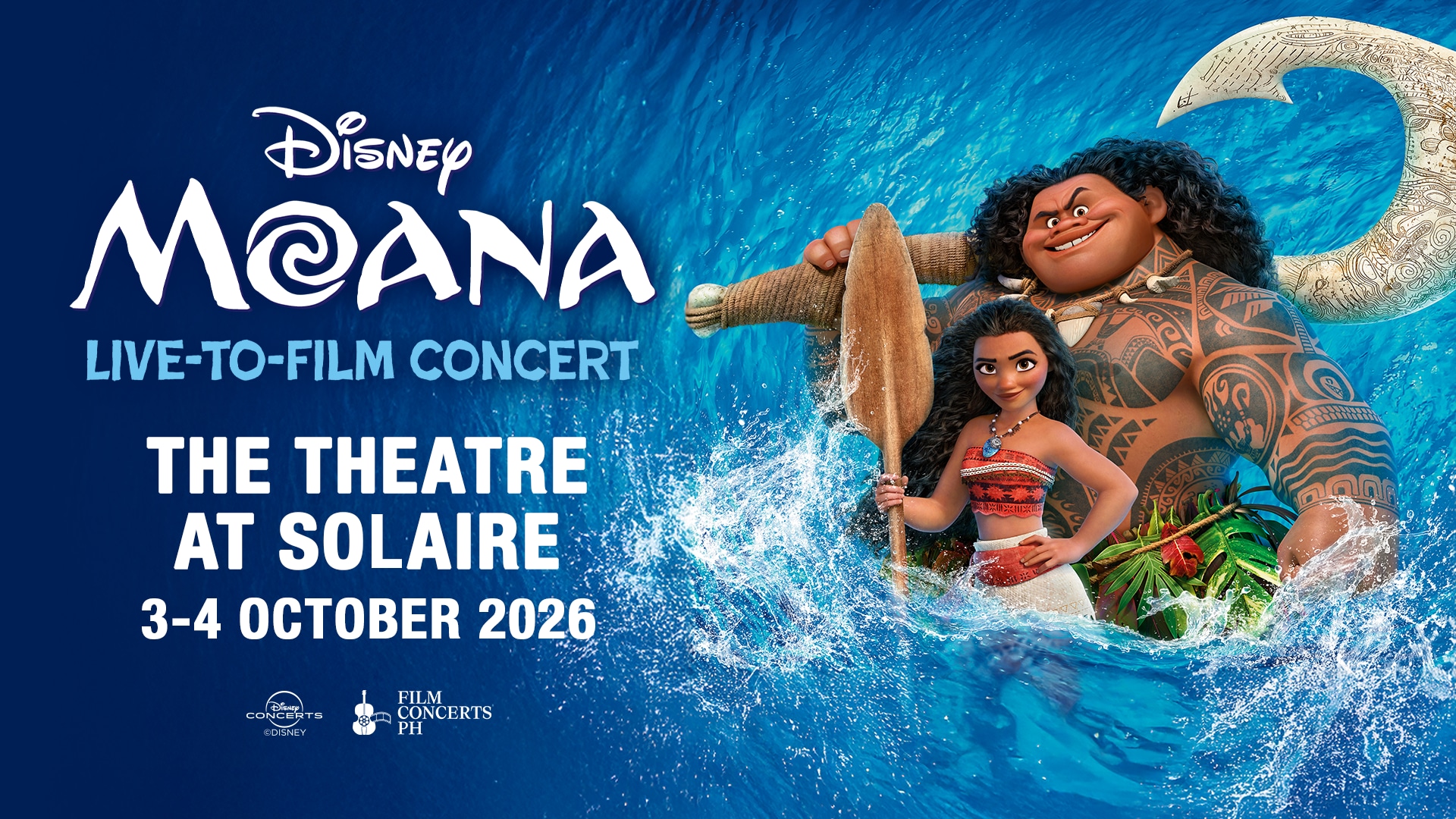 'Moana' songs to be performed live alongside film screening this October