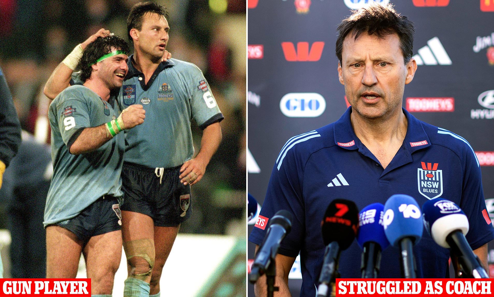 NSW State of Origin stars 'don't rate coach Laurie Daley' in worrying ...