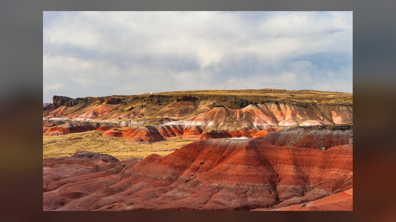 A single 28-mile road connects ancient ruins, fossil fields, and a ...