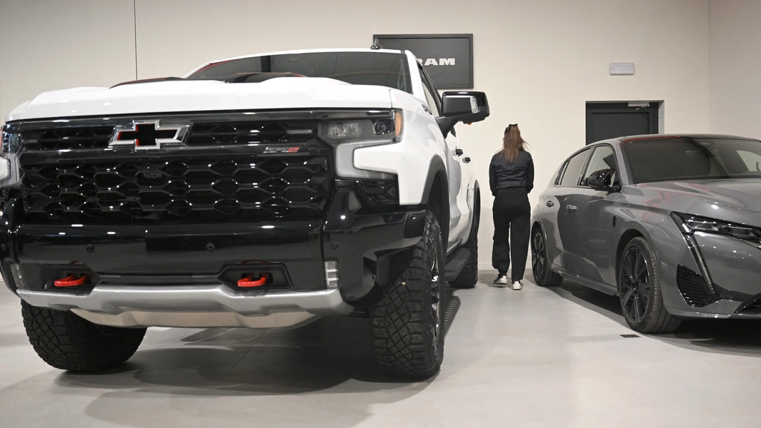 Luxury American pickups and their niche in Europe