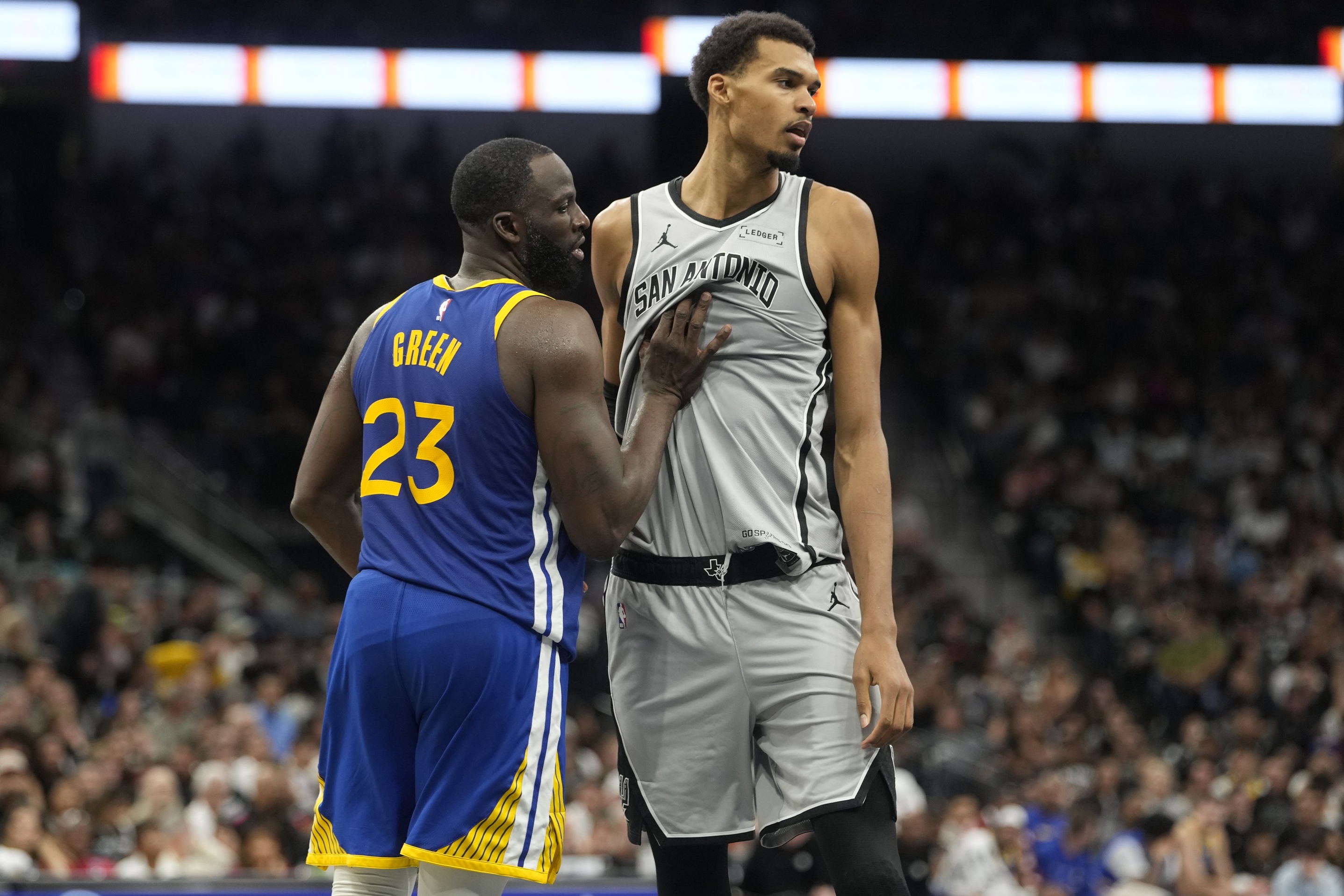 Draymond Green doesn’t hold back on Victor Wembanyama for not ...