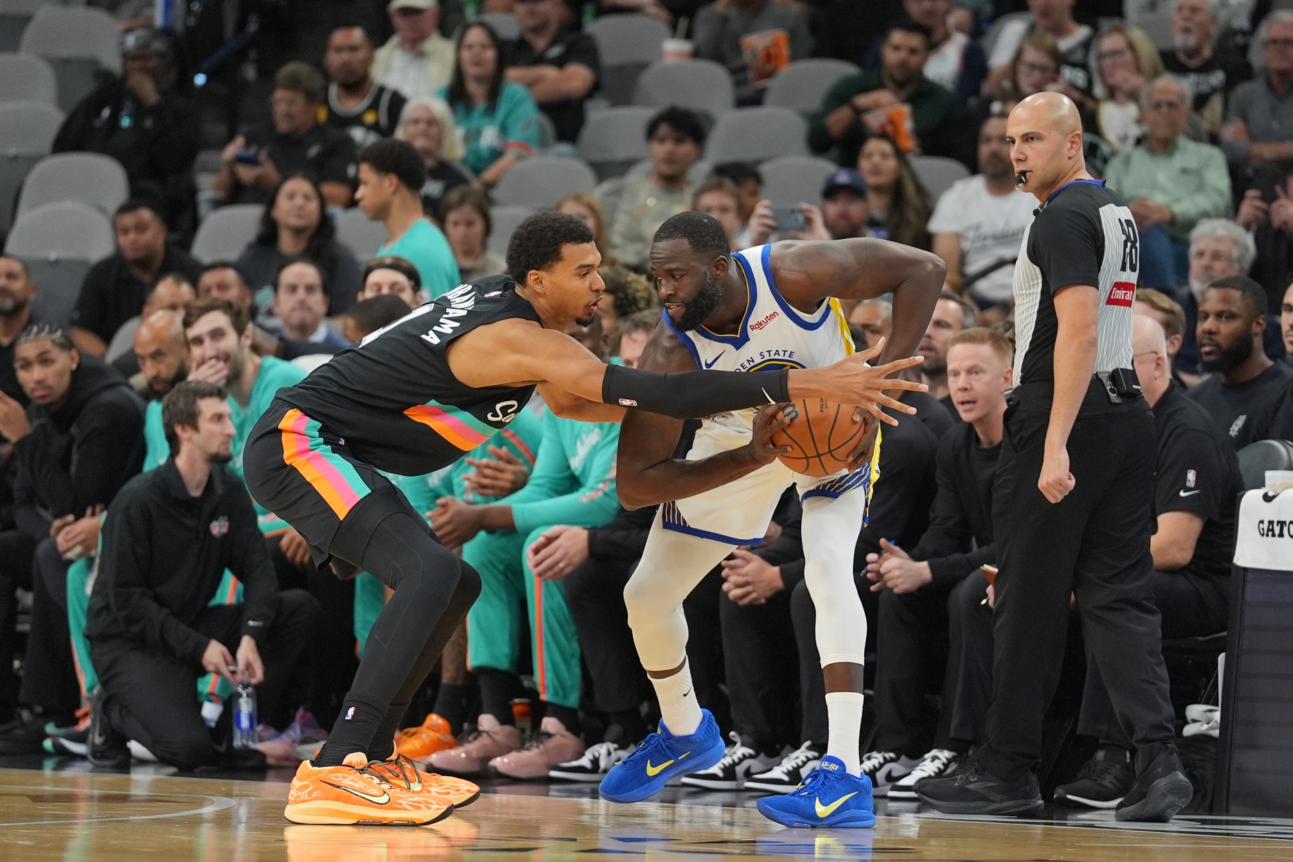 Draymond Green doesn’t hold back on Victor Wembanyama for not ...