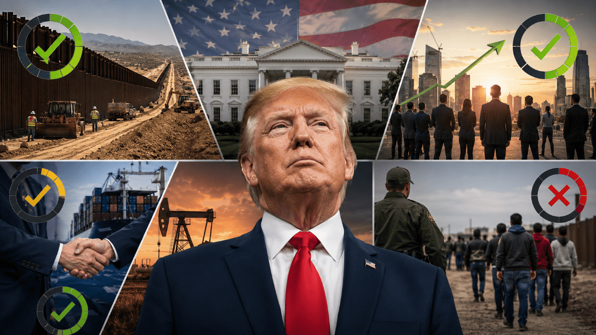 Donald Trumps 5 Biggest Campaign Promises and How Much He Has Delivered ...