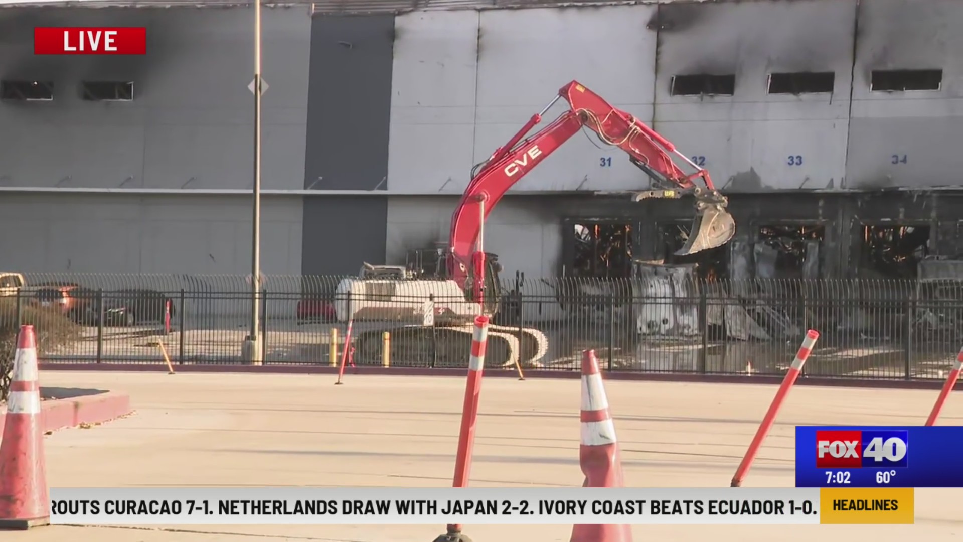 Hundreds of employees out of work as Medline warehouse fire ...