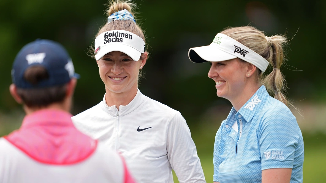 Korda and Cowan’s playful LPGA team journey