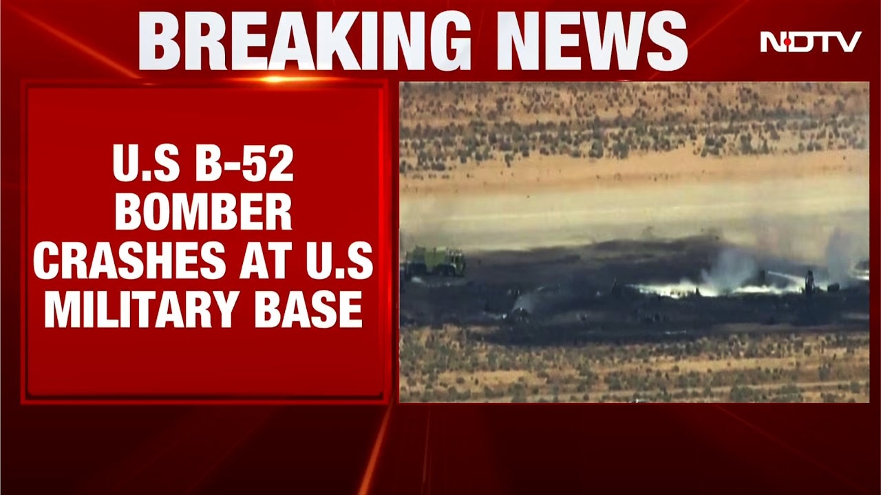 8 killed after B-52 bomber crashes at US base in California