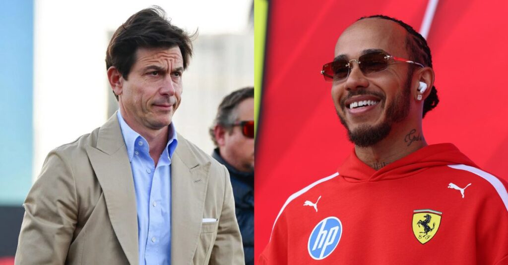 “I’d rather not fight with him”: Toto Wolff left fearing Lewis Hamilton ...
