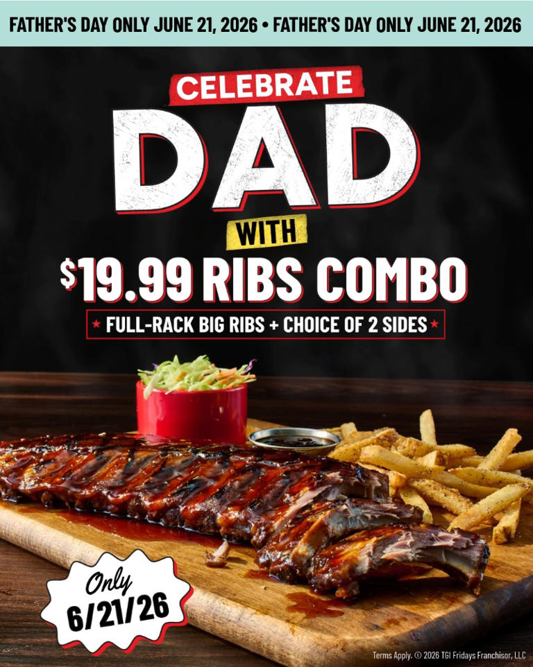 Father's Day food deals at your favorite restaurants