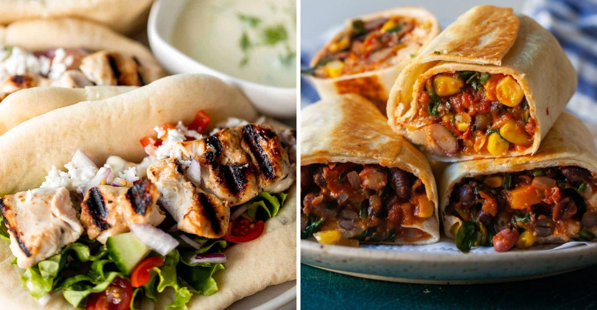 23 healthier wraps that are perfect for work or school