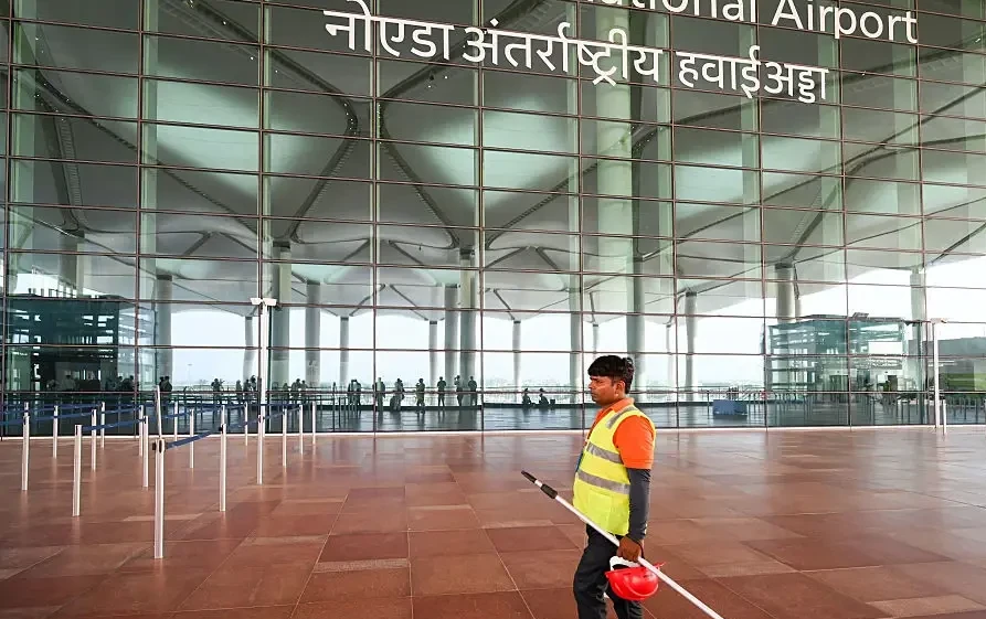 Noida International Airport begins commercial operations with IndiGo flight
