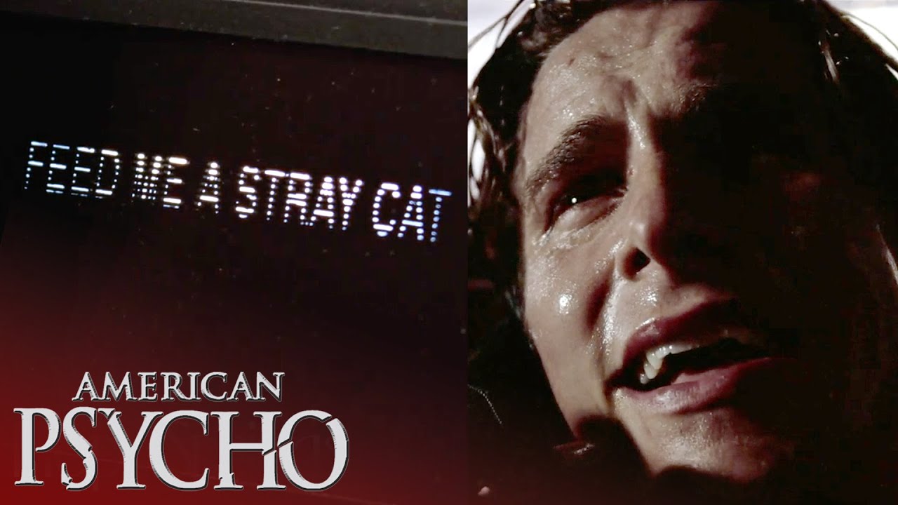 American Psycho: Feed me a cat + the confession scene