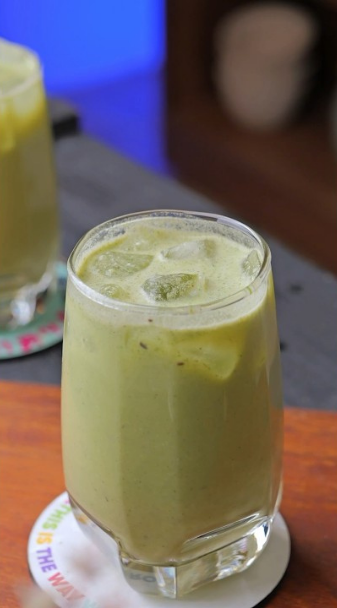 Refreshing sattu chaas summer drink