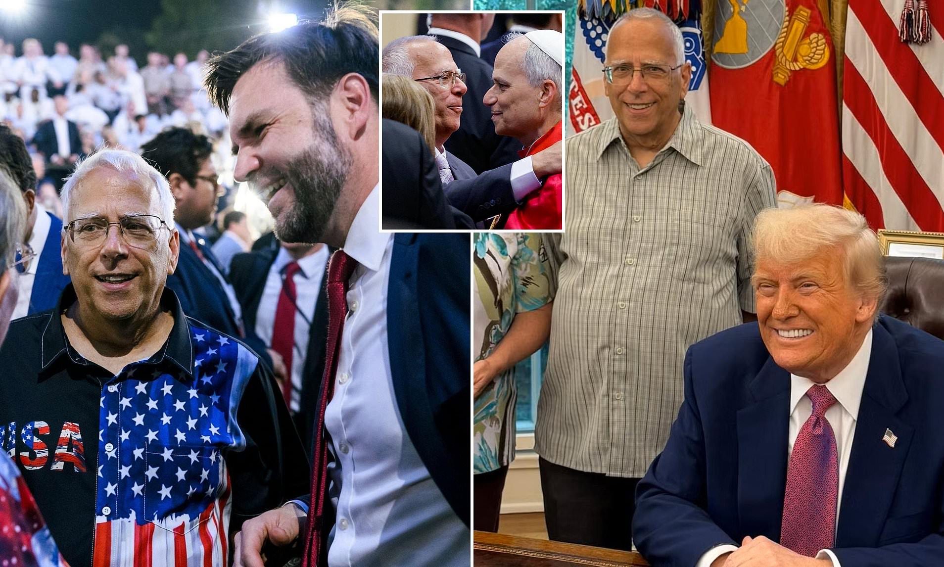 Pope Leo's MAGA brother spotted celebrating Trump's birthday at UFC 250 ...