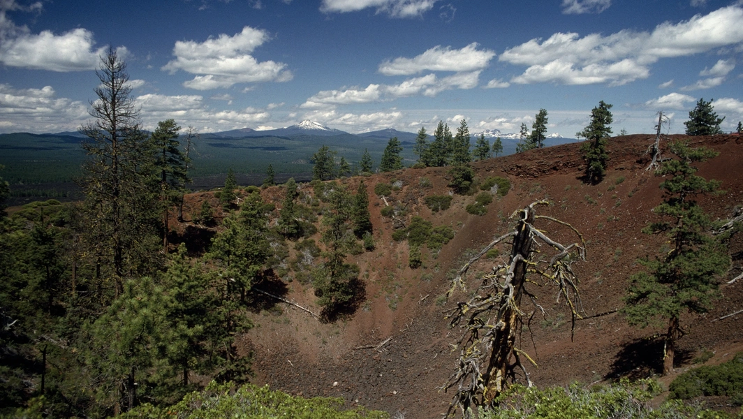 Volcanic landscapes of Newberry National Volcanic Monument
