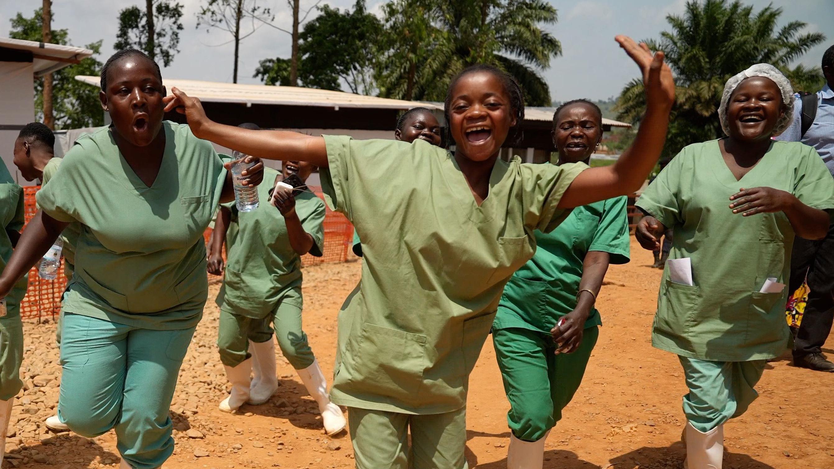 Witnessing joy amid the death: BBC travels to epicentre of Ebola outbreak