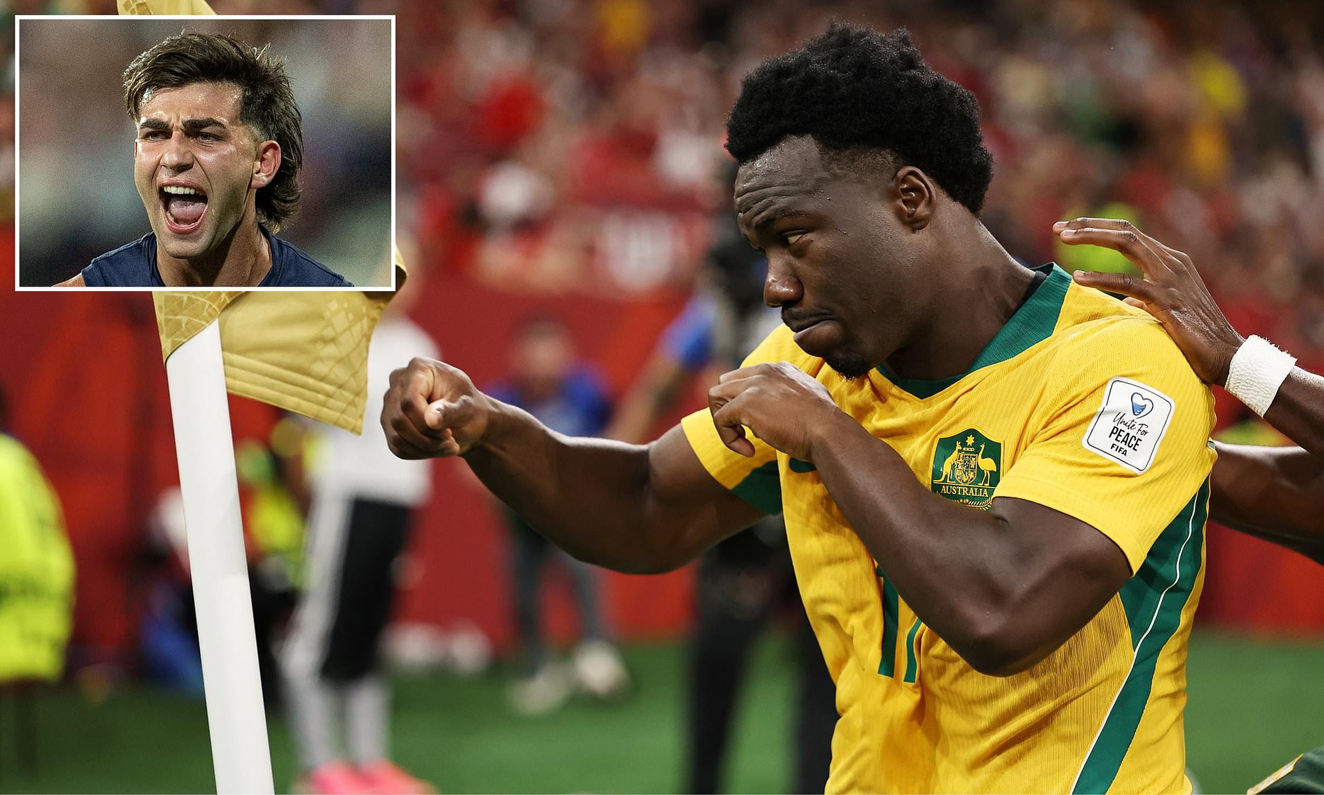 AFL gets blasted for 'pathetic' social media post about Socceroos star ...