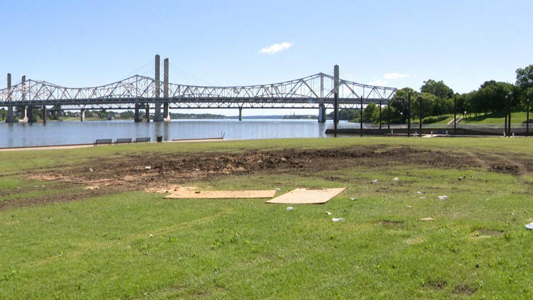 Crews working to repair Great Lawn after weekend events