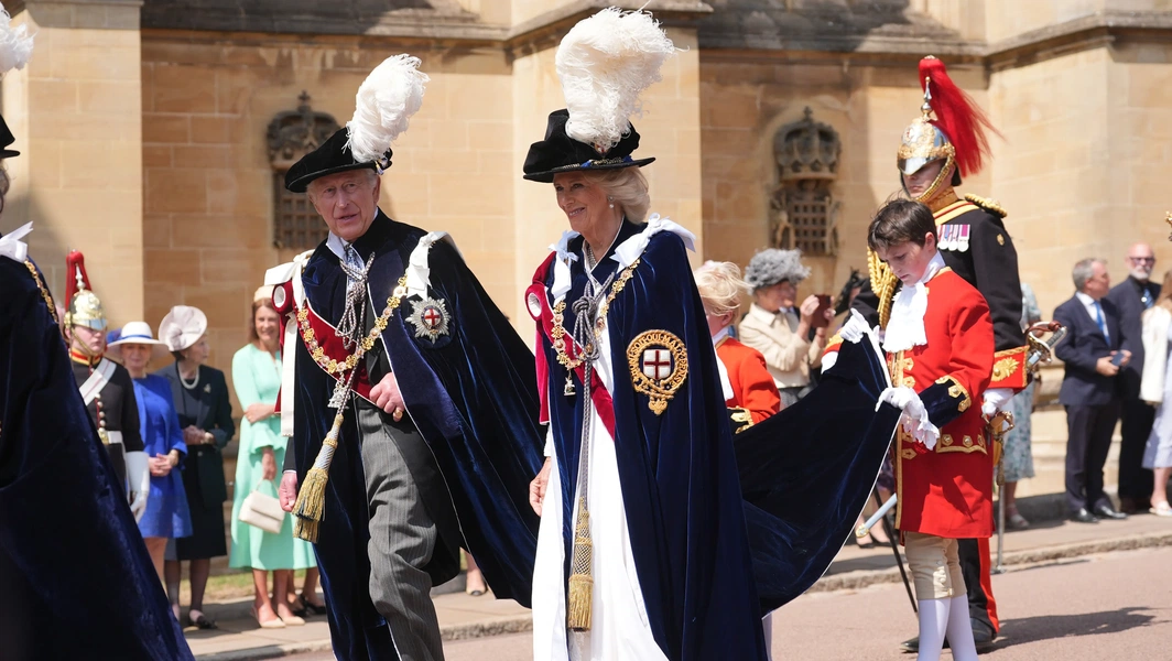 Kate and William share warm moments at Garter Day