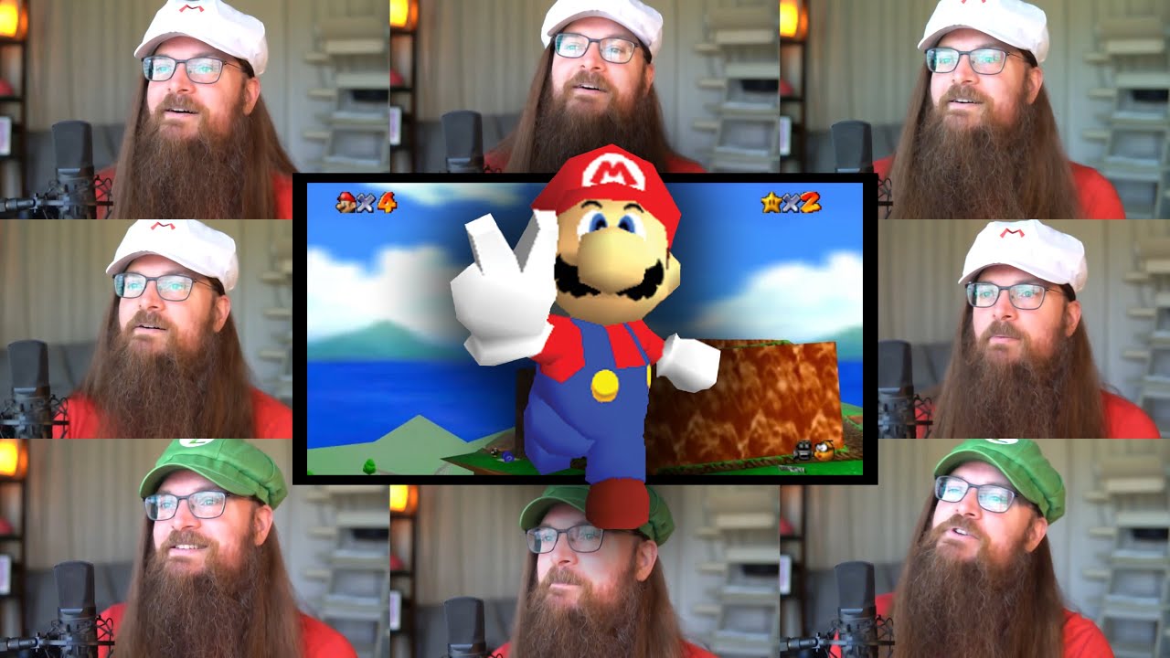 Super Mario 64 - Main Theme (Bob-Omb Battlefield) acapella