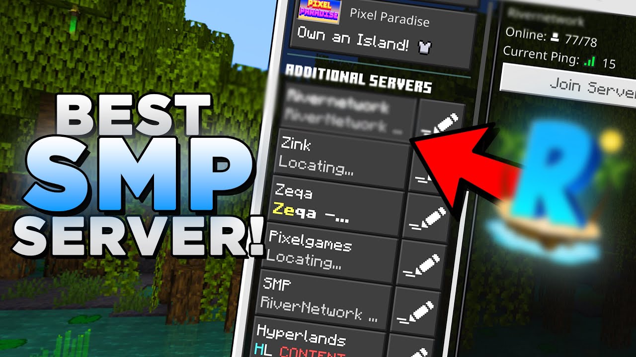Best SMP server for Minecraft Bedrock Edition!