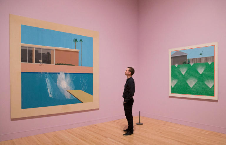 David Hockney: las obras más icónicas del artista que revolucionó el color
