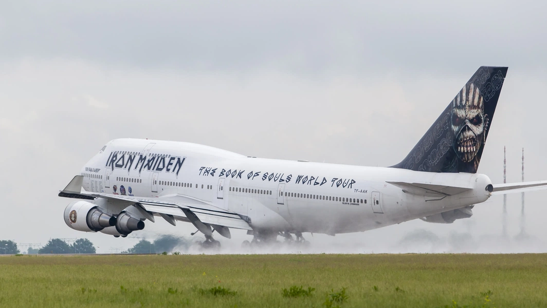 Iron Maiden's legendary tour jets