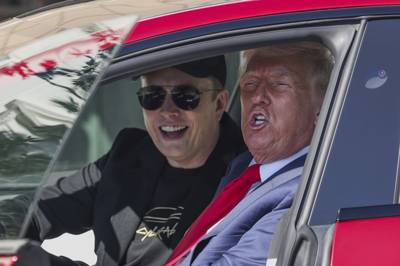 Trump says DOGE is a monster that may go back and eat Elon