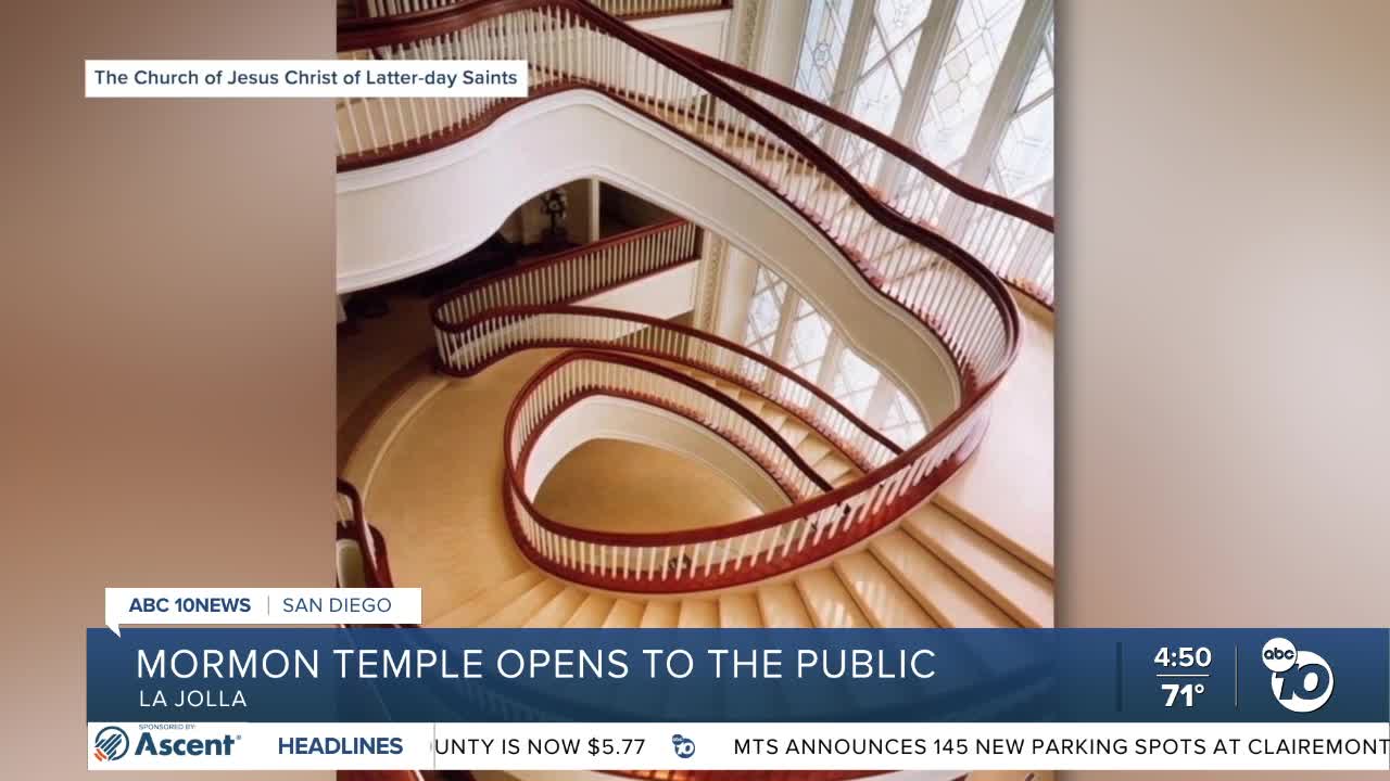 San Diego California Temple opens doors to public for first time since ...