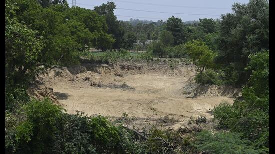 Who let it happen? Illegal mining in Lko’s Wellness City area confirmed ...