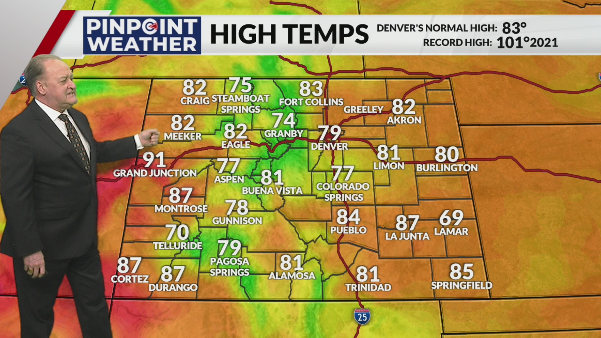 Denver weather: Warming trend underway