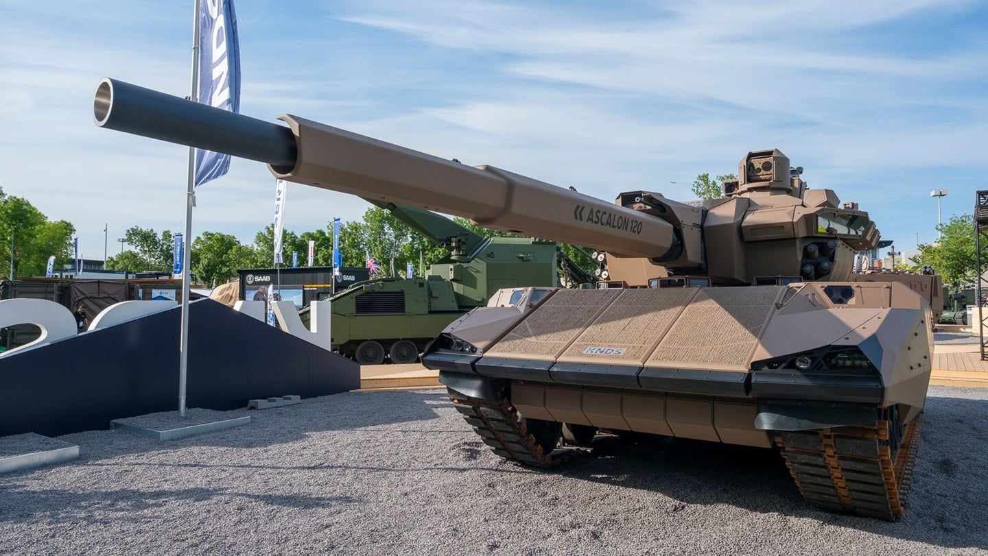 KNDS unveils new CAPINT main battle tank concept