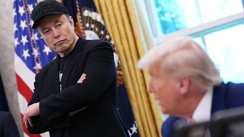 Trump says DOGE is a monster that may go back and eat Elon