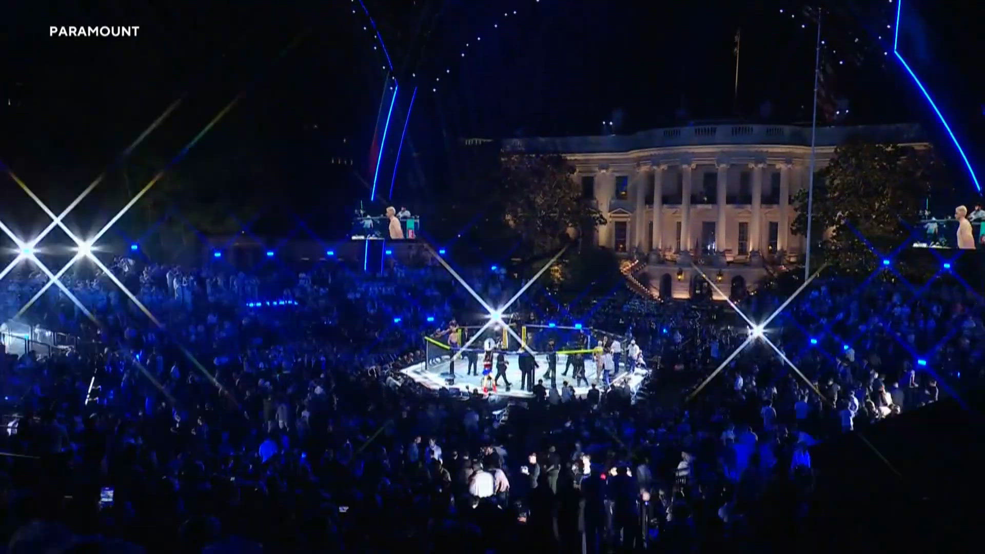 Trump celebrates birthday with UFC Freedom 250 fight on White House lawn