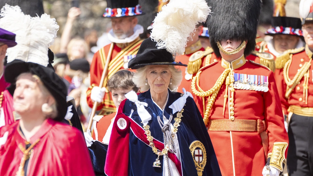 Princess Kate wears custom butter-yellow coat dress at Garter Day