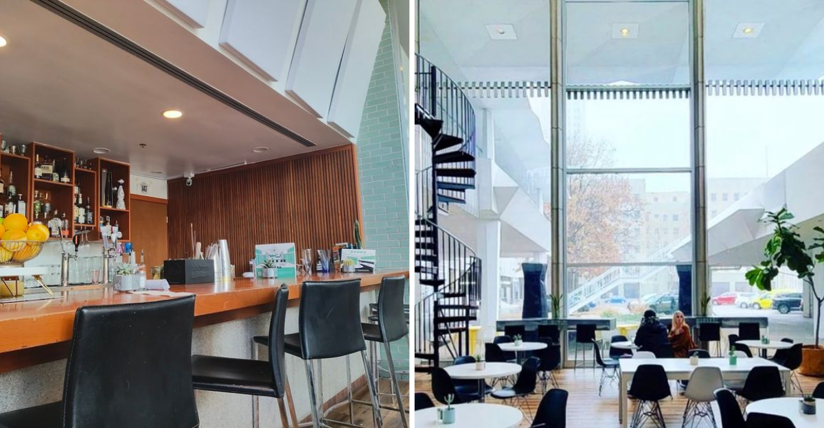 Dine inside a 1950s architectural icon at this mid-century modern ...