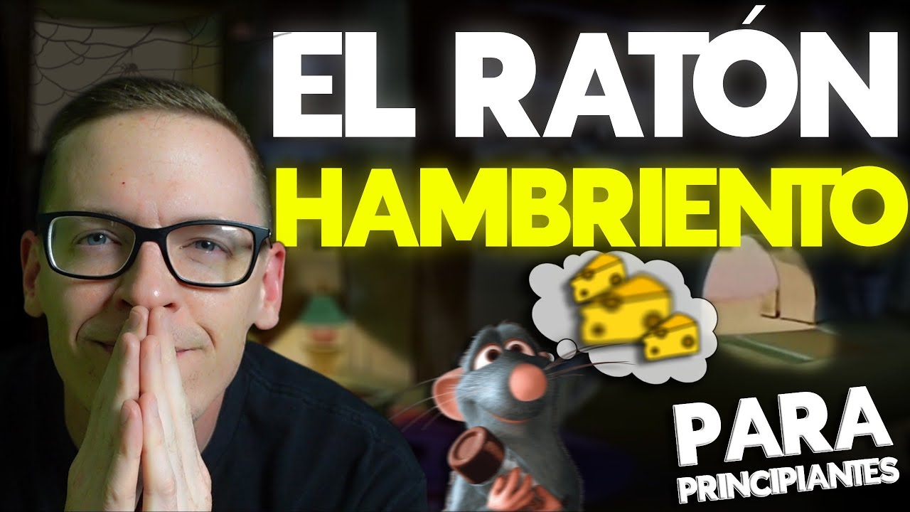 Beginner English story lesson the hungry mouse explained clearly